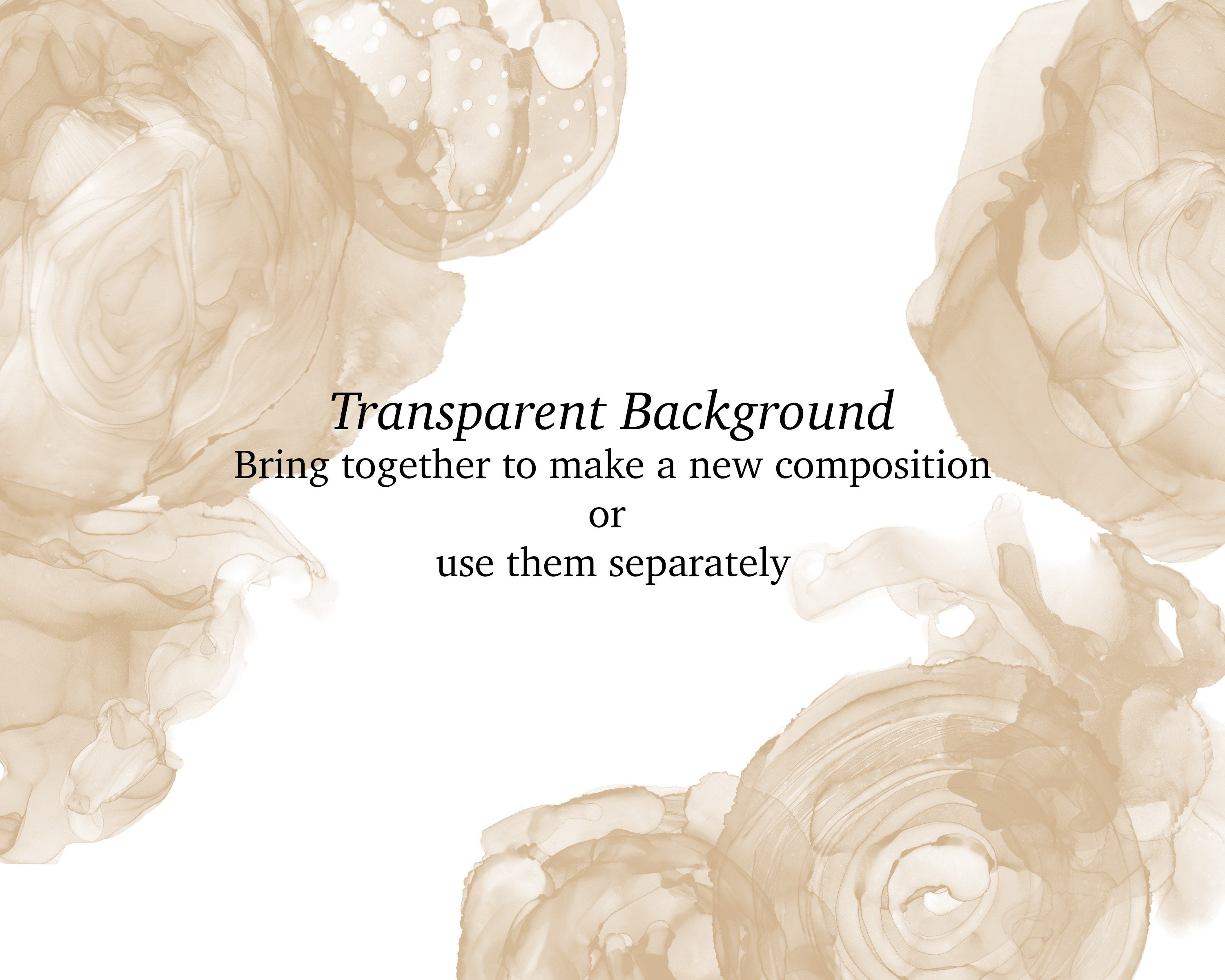 Logo Background Beige Watercolor Background Clipart Alcohol | Etsy