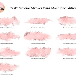 Pink Watercolor Brush Strokes, Pink Watercolor Clipart, Splash Clipart ...