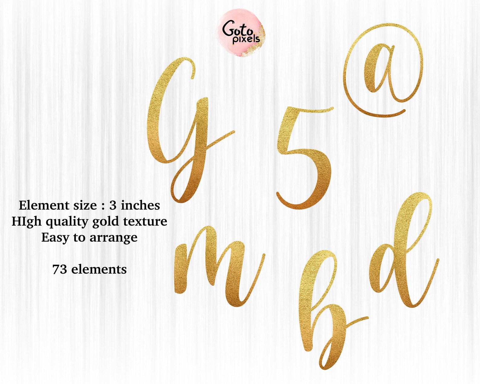 Gold Alphabet Clipart Gold Font Clipart Gold Foil Alphabet | Etsy