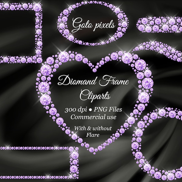 Diamond Clipart - Etsy