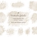 Greige Watercolor Glitter Clipart Splashes and Splotches Clip Art ...