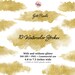 Gold Watercolor Brush Strokes, Gold Watercolor Clipart, Splash Clipart ...