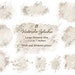 Greige Watercolor Glitter Clipart Splashes and Splotches Clip Art ...