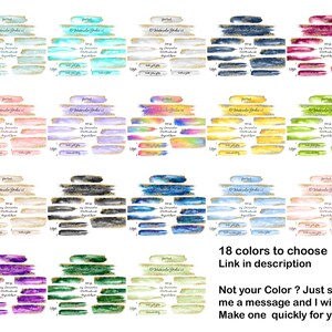 Rainbow Watercolor Brush Strokes, Rainbow Watercolor Clipart, Splash ...