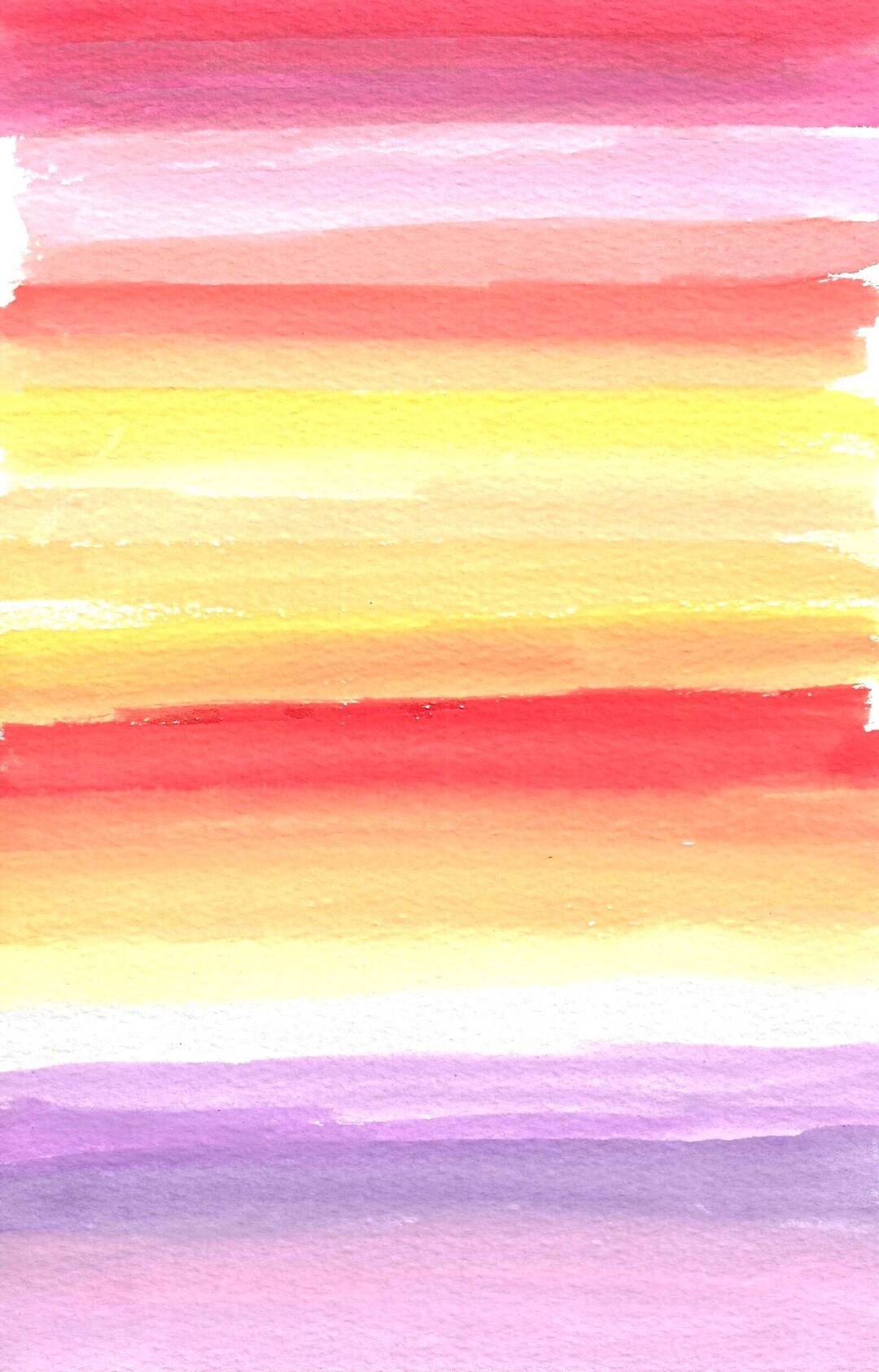 Watercolor Sunrise Line Art - Digital Download - Etsy