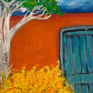 Chamisa; Original Artwork Handpainted by Disabled Artist; Adobe House ...