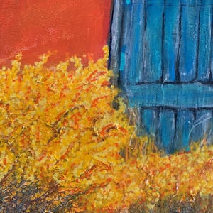 Chamisa; Original Artwork Handpainted by Disabled Artist; Adobe House ...