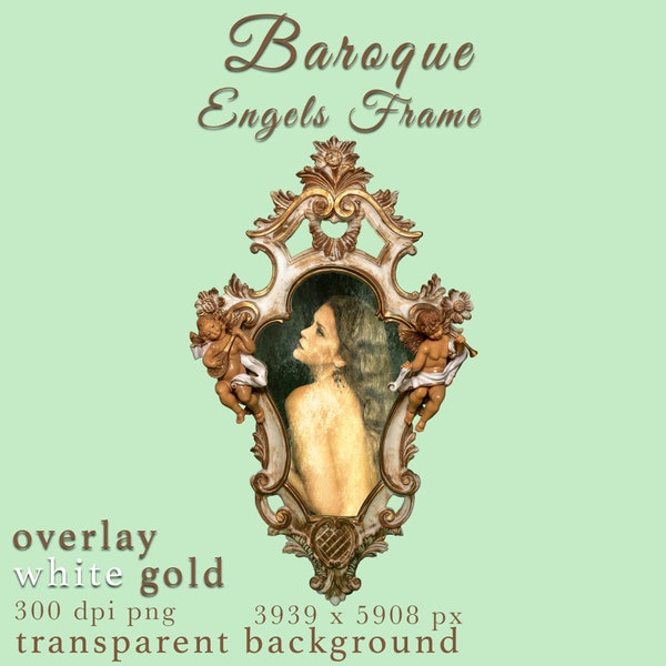 Baroque Digital Background Etsy