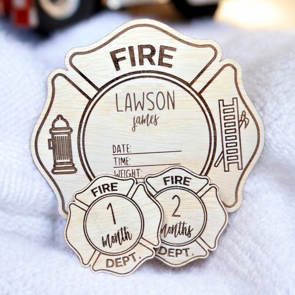 Baby Fire Fighter Sign - Etsy