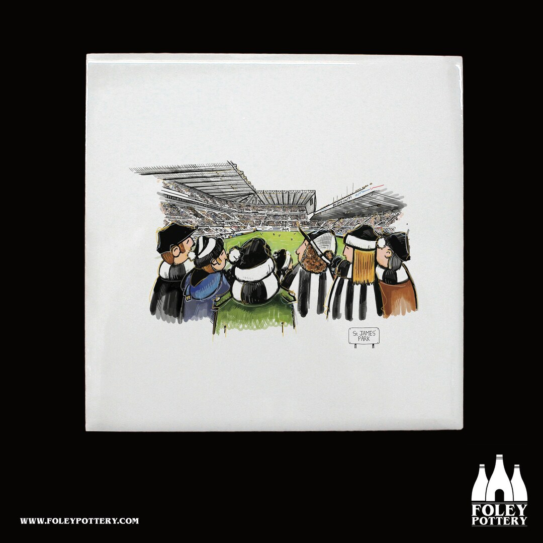 AVFTT: Newcastle United, St James Park - Football Stadium - Illustrated ...