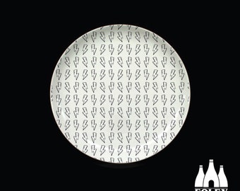 Lightning Bolt Plate - Etsy