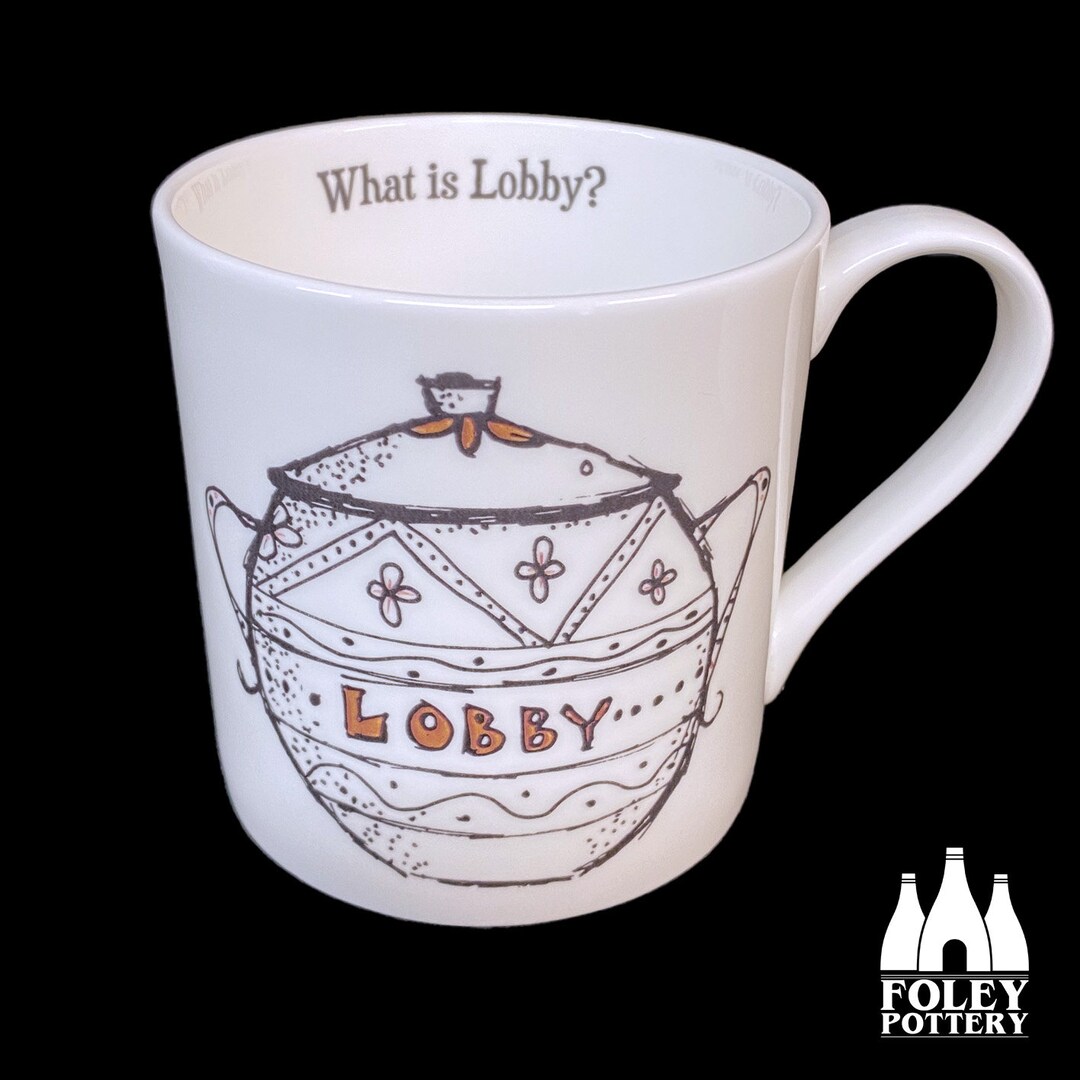 TW: Lobby, Stoke on Trent Mug From the Potbank Dictionary, Stoke-on ...
