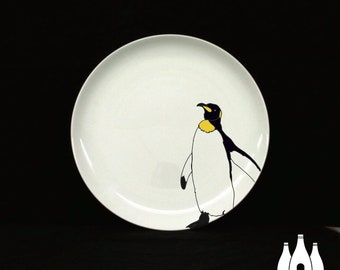 Penguin Plate | Etsy