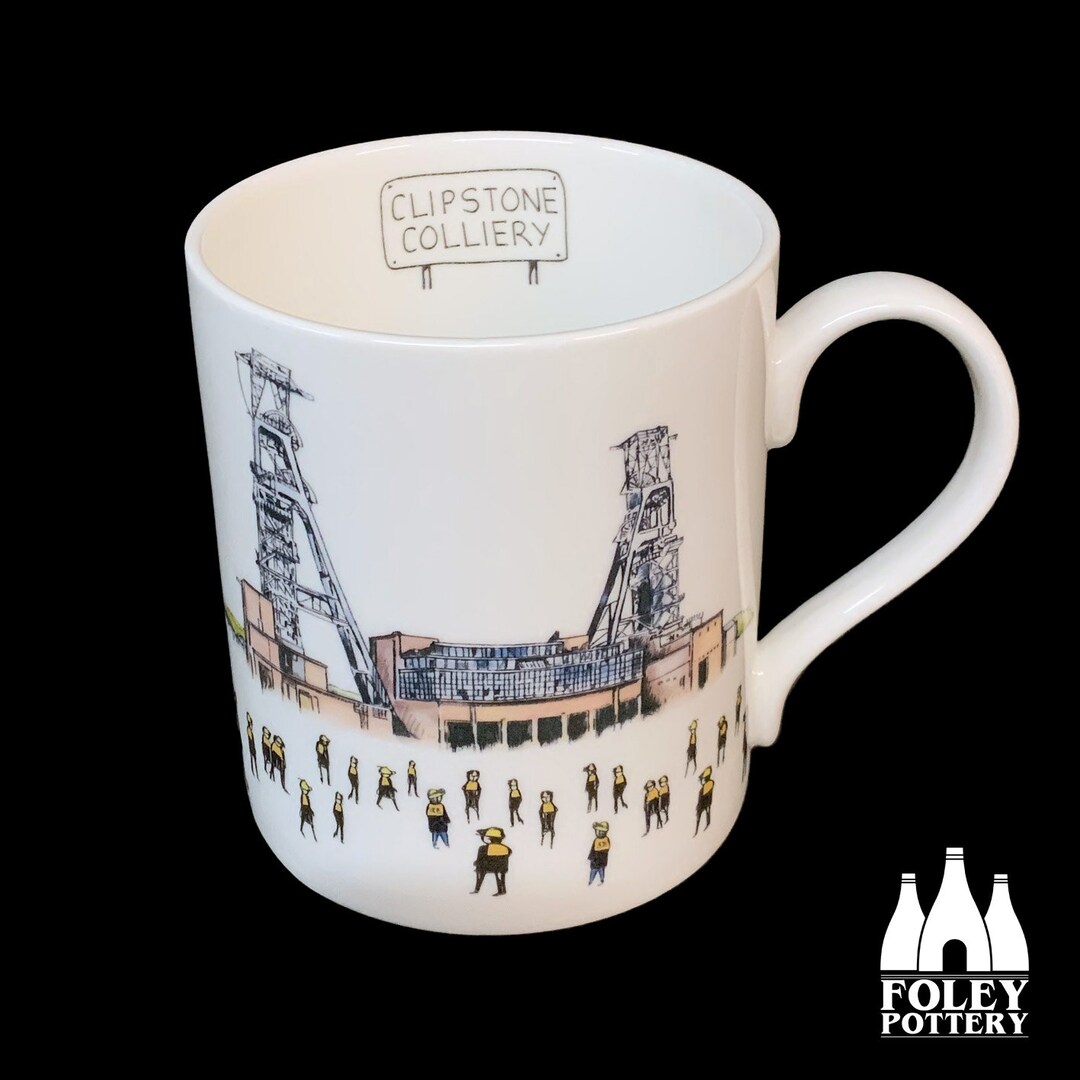 COL: Clipstone Colliery, Nottingham, Coal Mine, Illustrated, Inspired ...