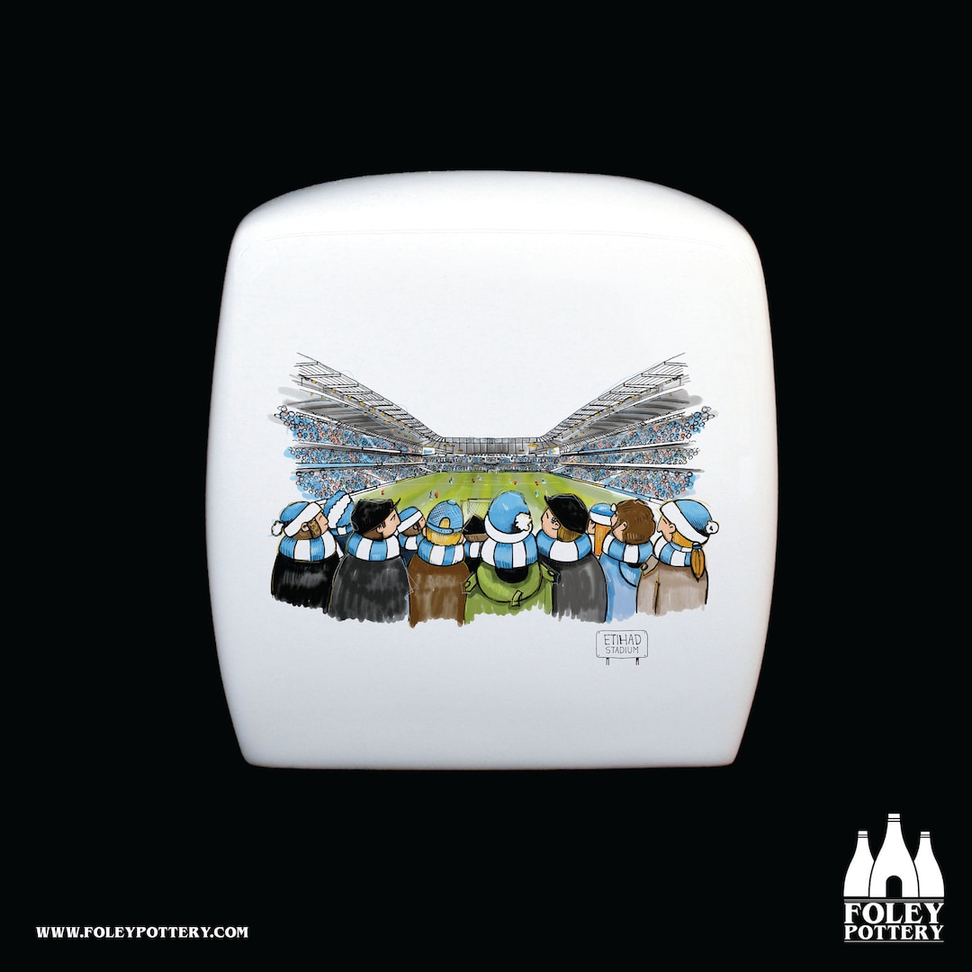 AVFTT: Man City, Etihad - Football Stadium - Illustrated Tribute - Cube ...