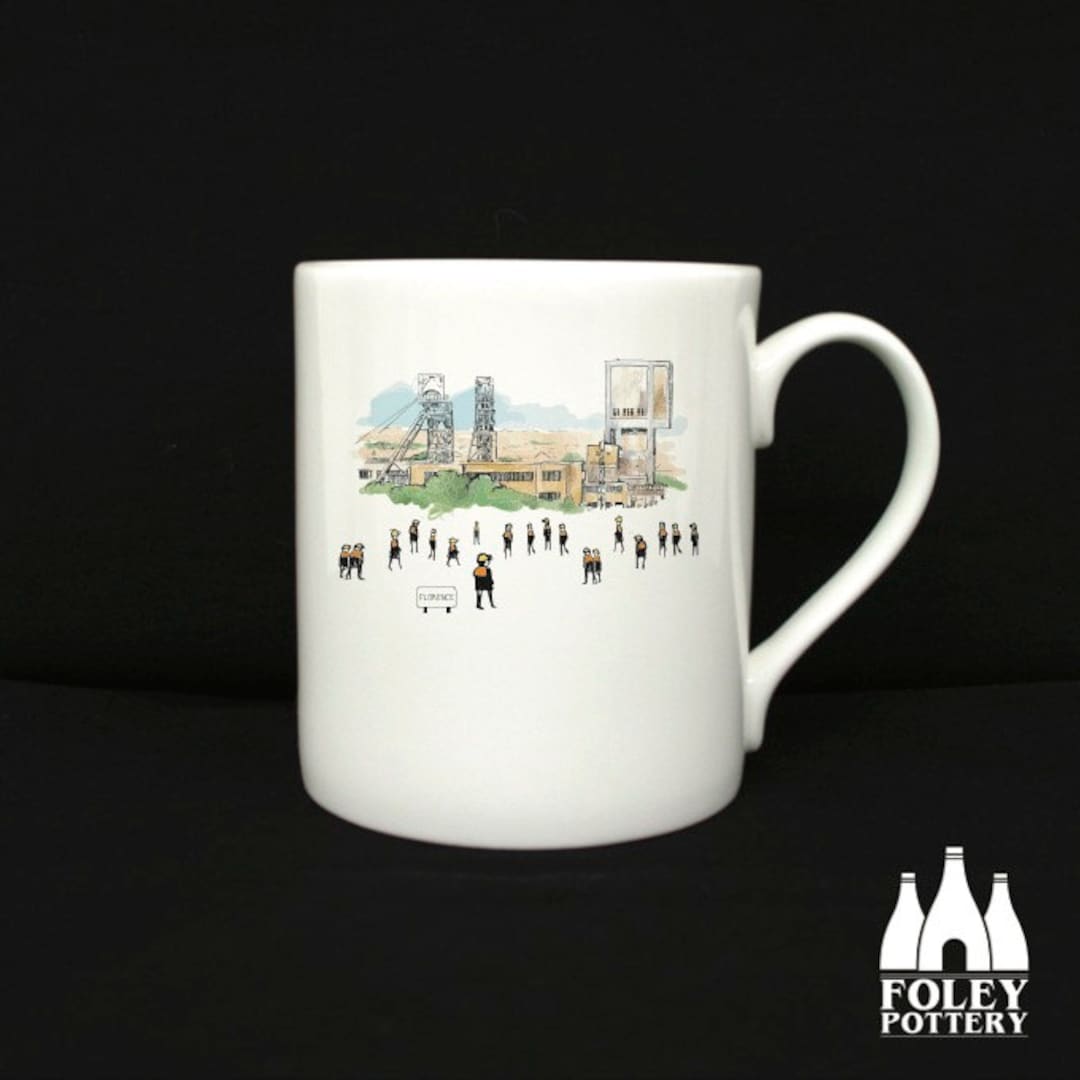 COL: Florence Colliery North Staffordshire Workday Longton Head Frame ...