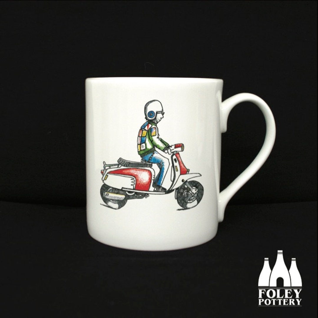 AWOL: Scooter, Scooterist, Scootering, Mod Inspired Illustrated Tribute ...