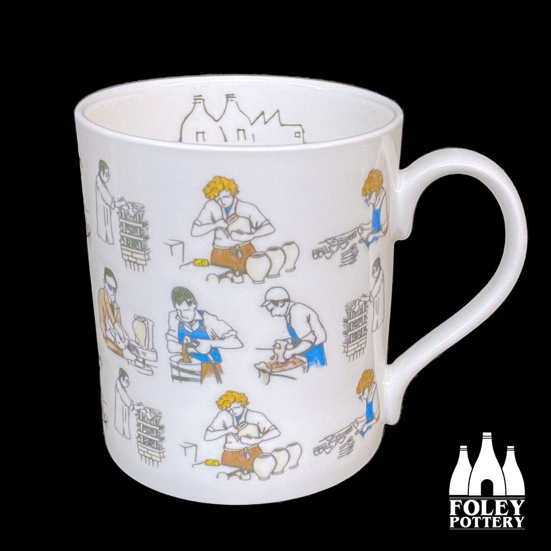 PW: Pottery Workers, Potteries, Cartoon, Stoke on Trent, Inspired ...