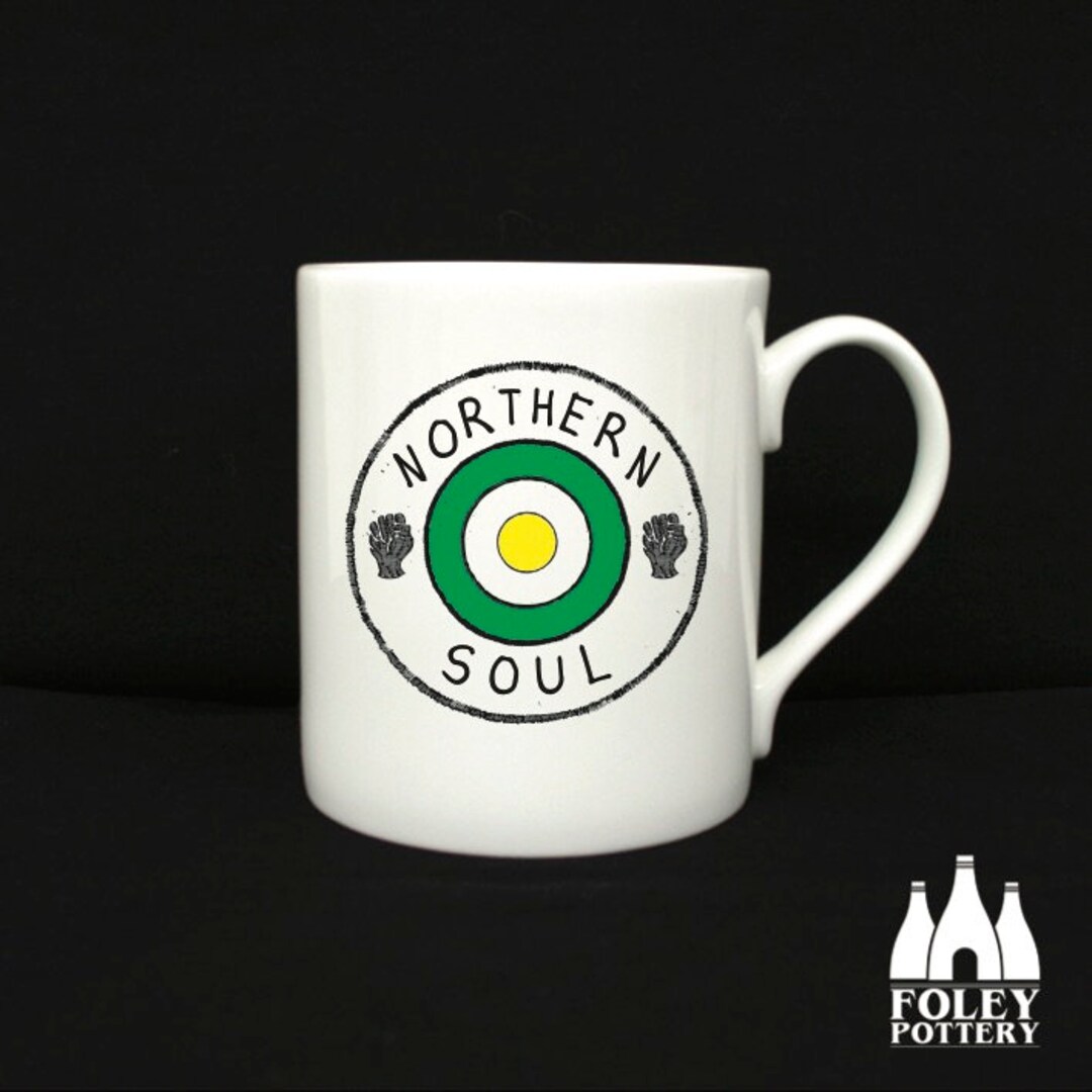 NS: Northern Soul Mod Target Patch Illustrated Inspired Tribute Fine ...