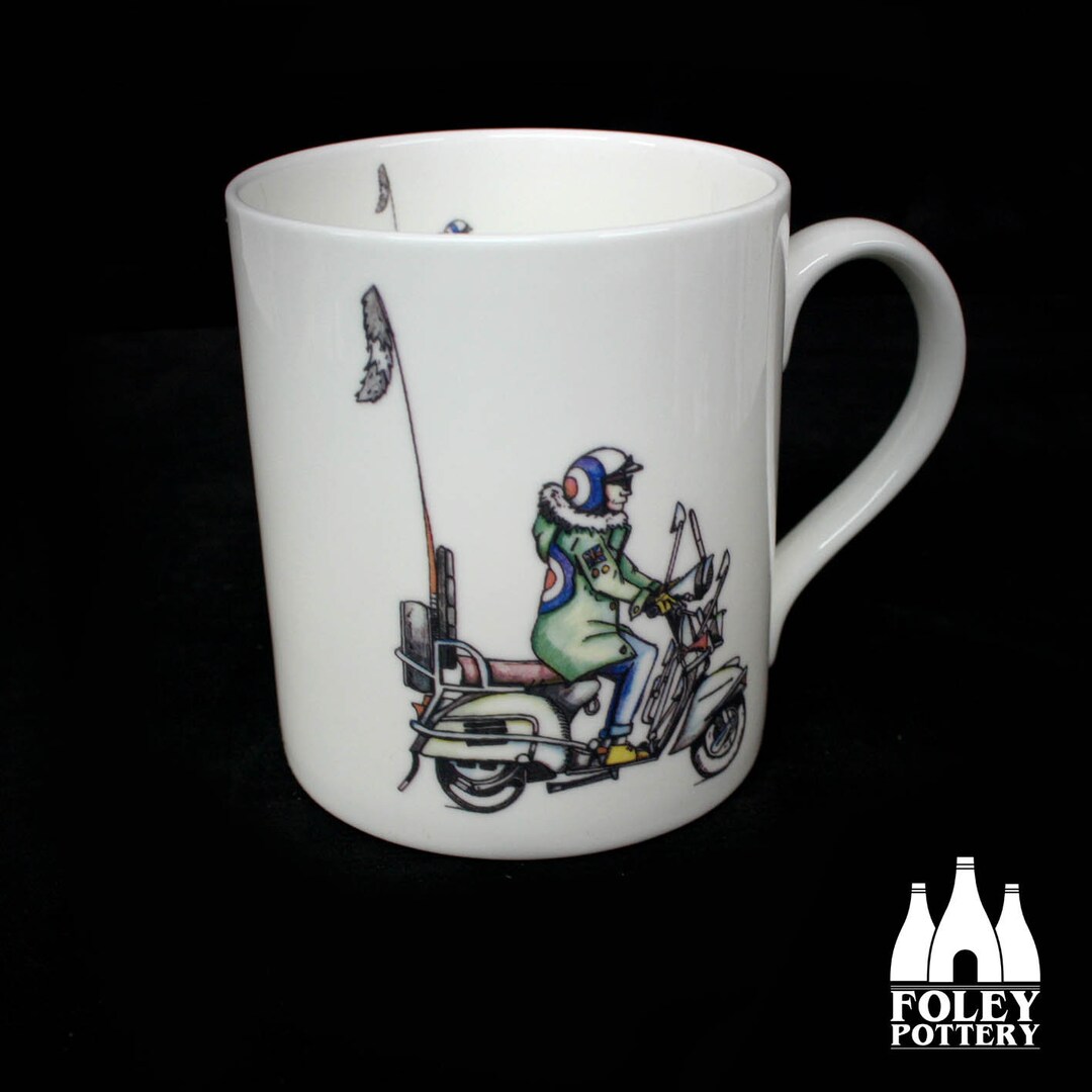 AWOL: Scooter, Scooterist, Scootering, Mod Inspired Illustrated Tribute ...