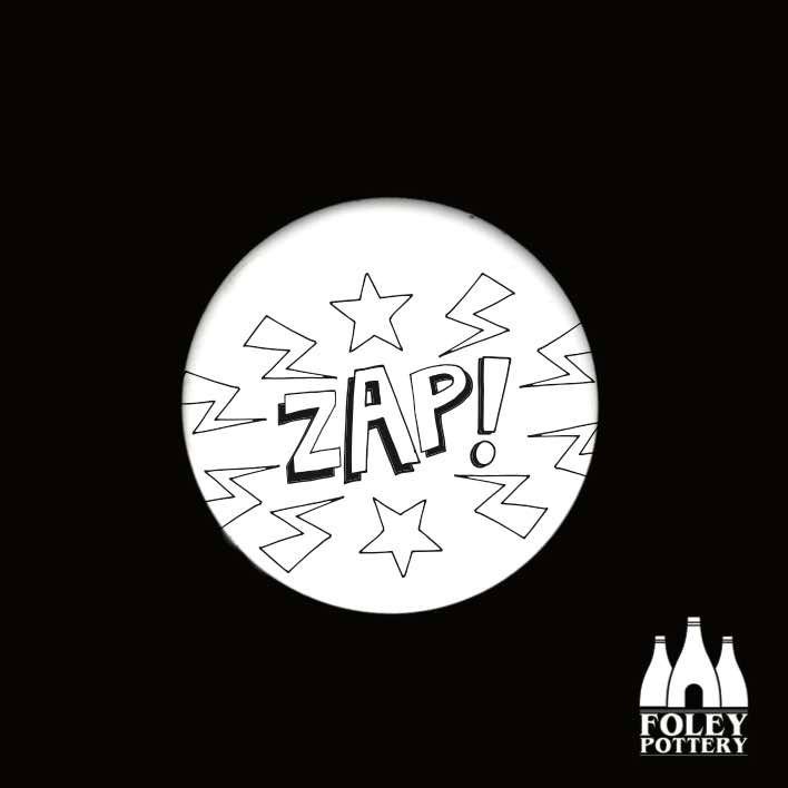 PA: Pop Art POW ZAP Inspired Illustrated Fine | Etsy