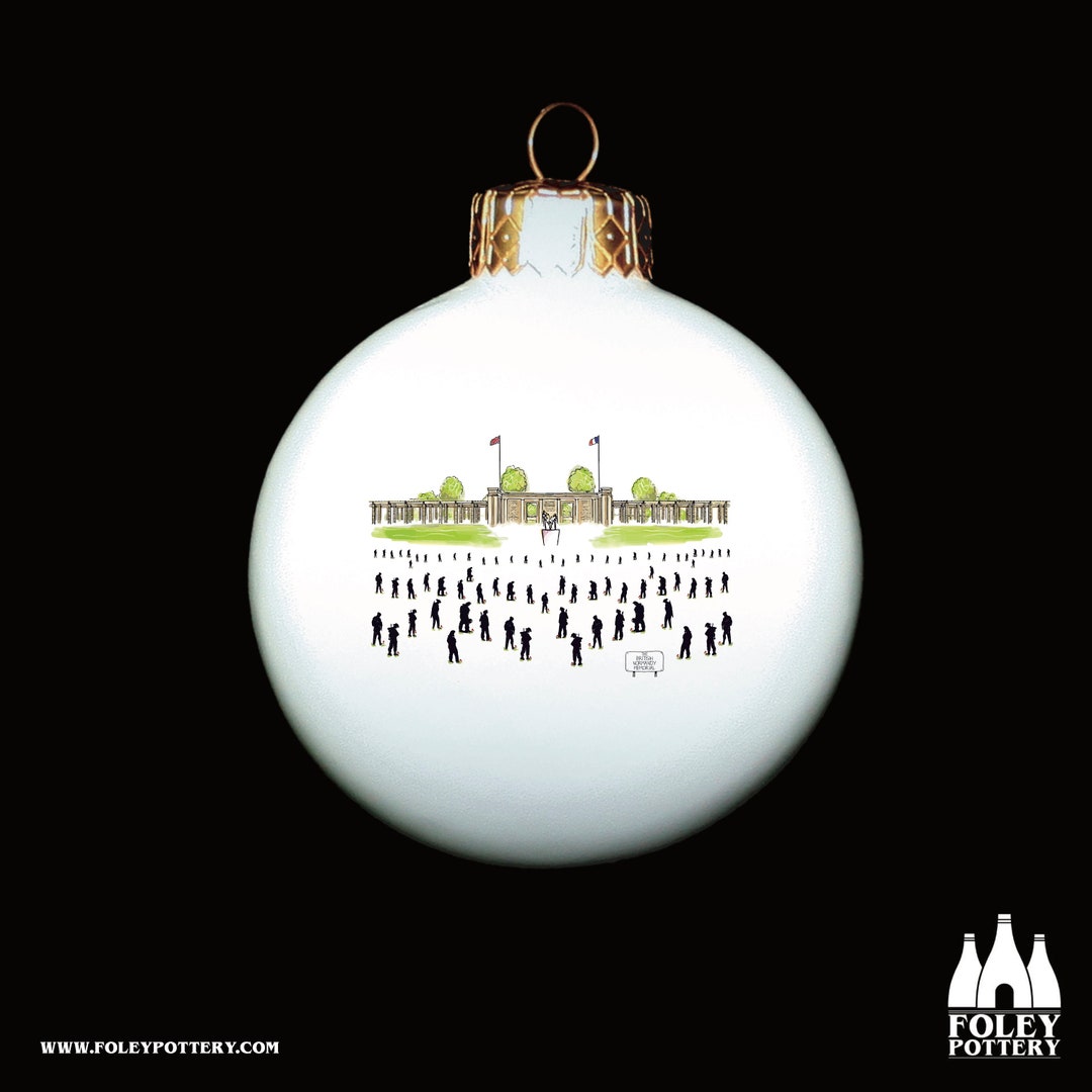 MEM: British Normandy Memorial - - Illustrated - - Fine Bone China ...