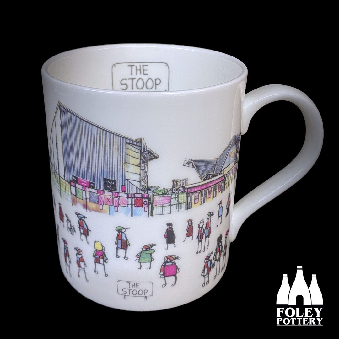 RS: Harlequin FC - Matchday@thestoop - Rugby Stadium - Illustrated - Tribute - Fine Bone China ...