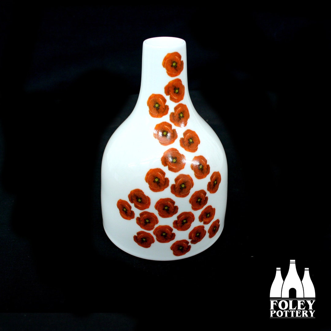 BK: Poppies, Poppy, Stoke on Trent, Bottle Kiln, Bottle Oven, Hand ...