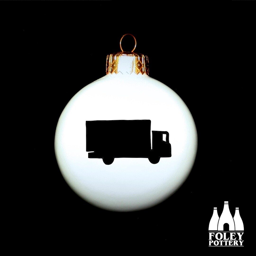 SIL: Lorry, Truck , Wagon - Inspired - Fine Bone China - Bauble - Etsy
