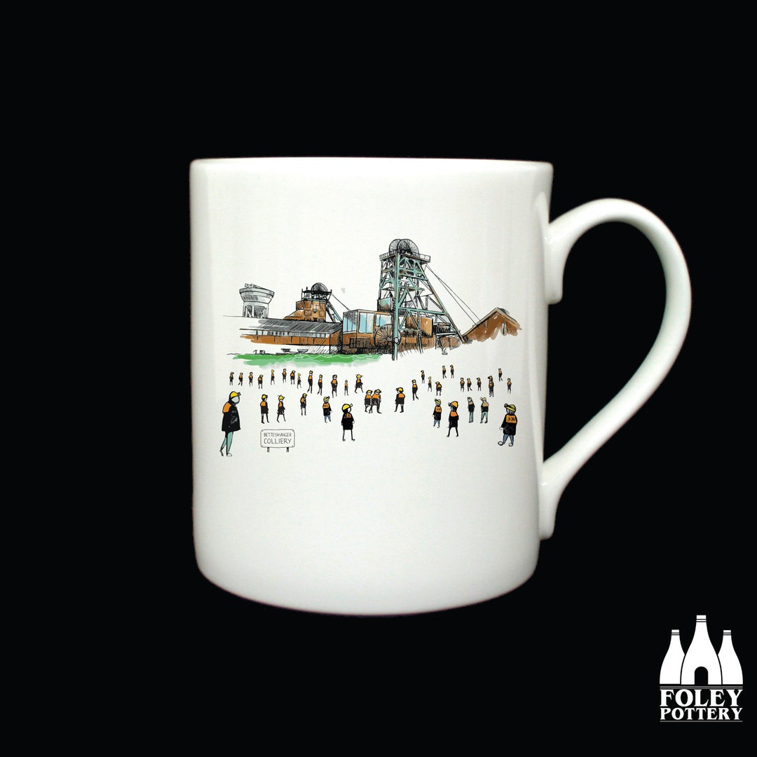 COL: Betteshanger Colliery, Coal Mine, Illustrated, Inspired Tribute ...