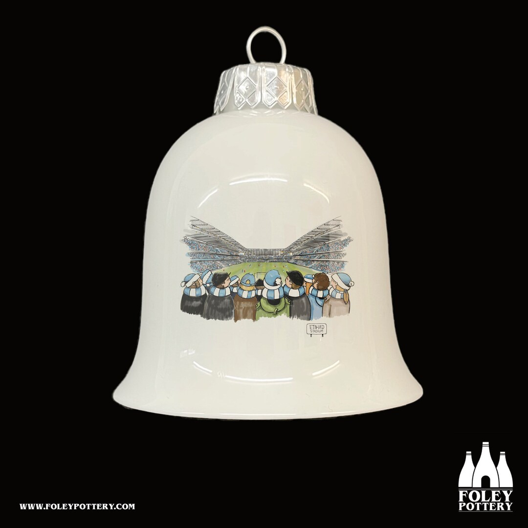 AVFTT: Man City, Etihad - Football Stadium - Illustrated Tribute - Fine ...