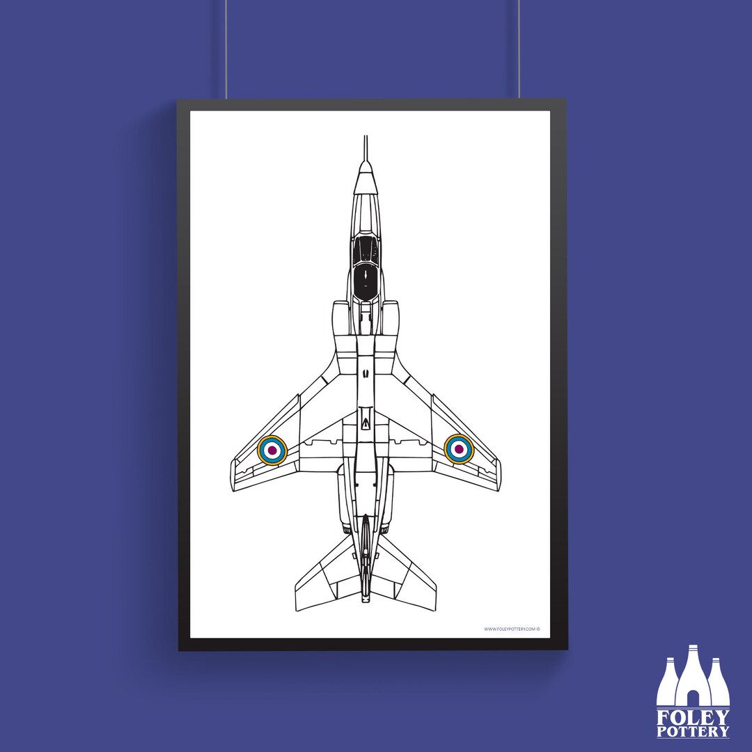 APC: F1A Jaguar, Aeroplane, Aircraft, Aviation - Inspired - Illustrated ...