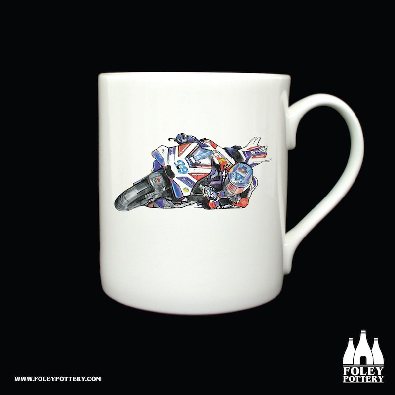 Bone China Motorcycle Mug - Etsy