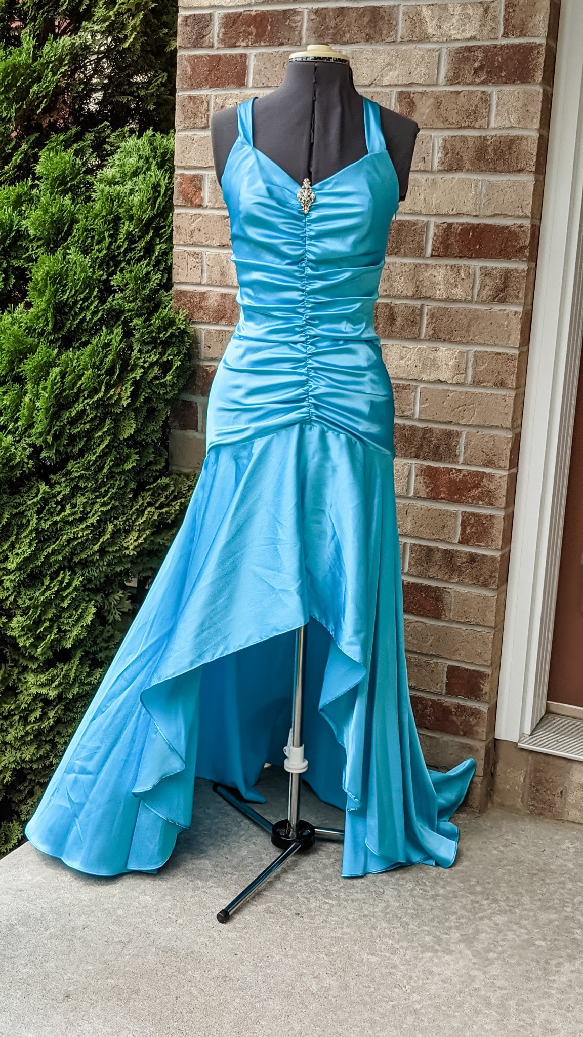 Vintage 2000s Y2k Prom Dress Sexy-retro-baby Blue - Etsy