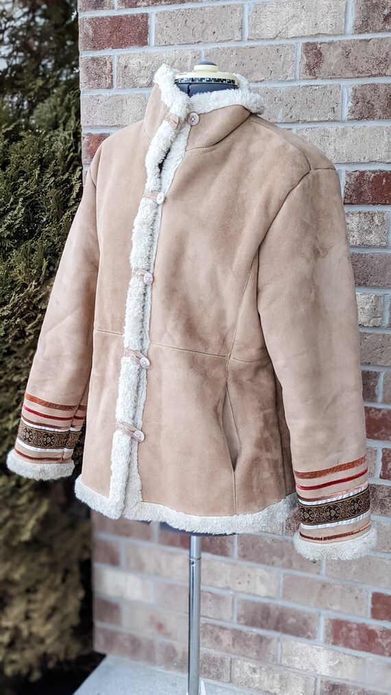 Vintage 2000s- y2k- Boho Jacket- Romantic- Ribbon- Ve… - Gem