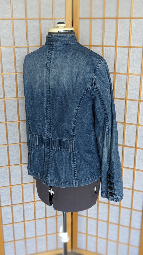 Vintage 90s- 2000s- y2k- Jean Jacket- cyber- retro- L… - Gem