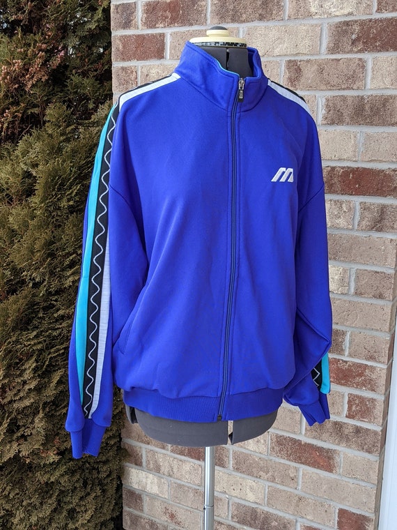 Vintage- 90s-2000s- Purple Track Jacket- Superstar Ex… - Gem