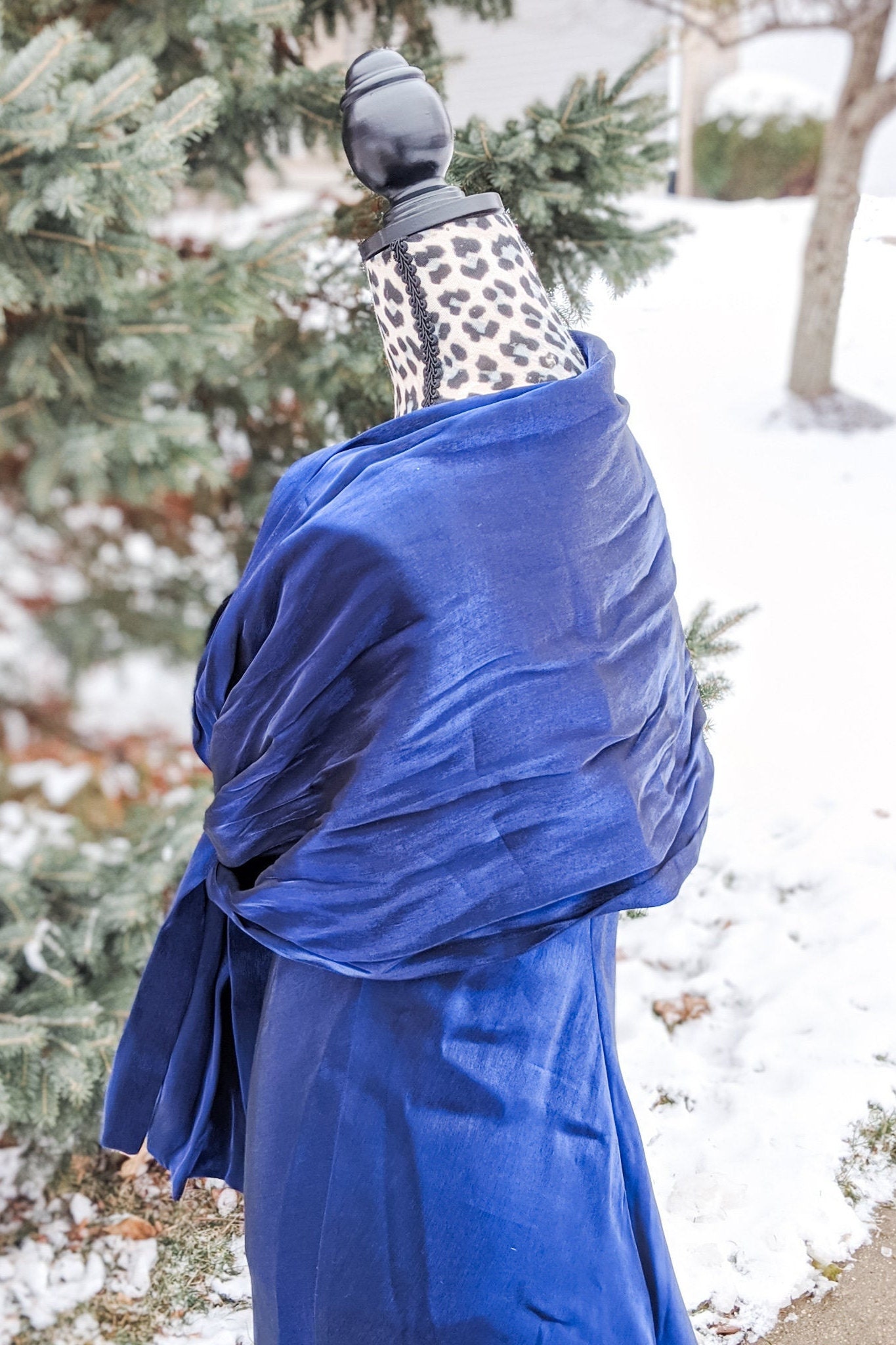 Vintage 90s 2000s y2k Prom Dress Sapphire Blue Formal Gown | Etsy
