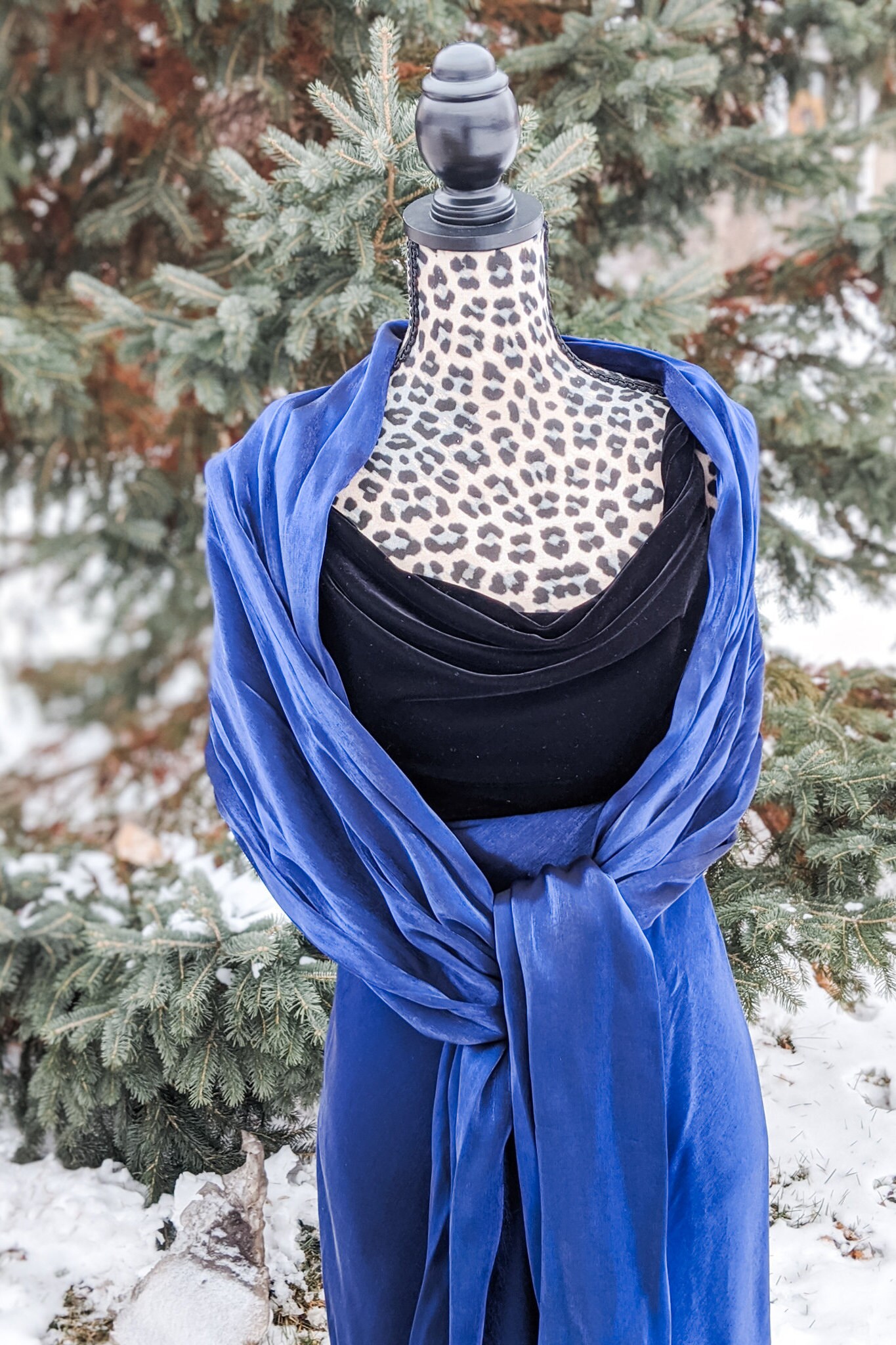 Vintage 90s 2000s y2k Prom Dress Sapphire Blue Formal Gown | Etsy