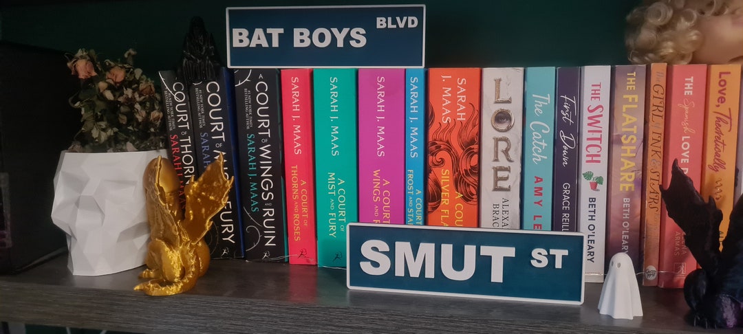 Book Shelf Signs - Etsy