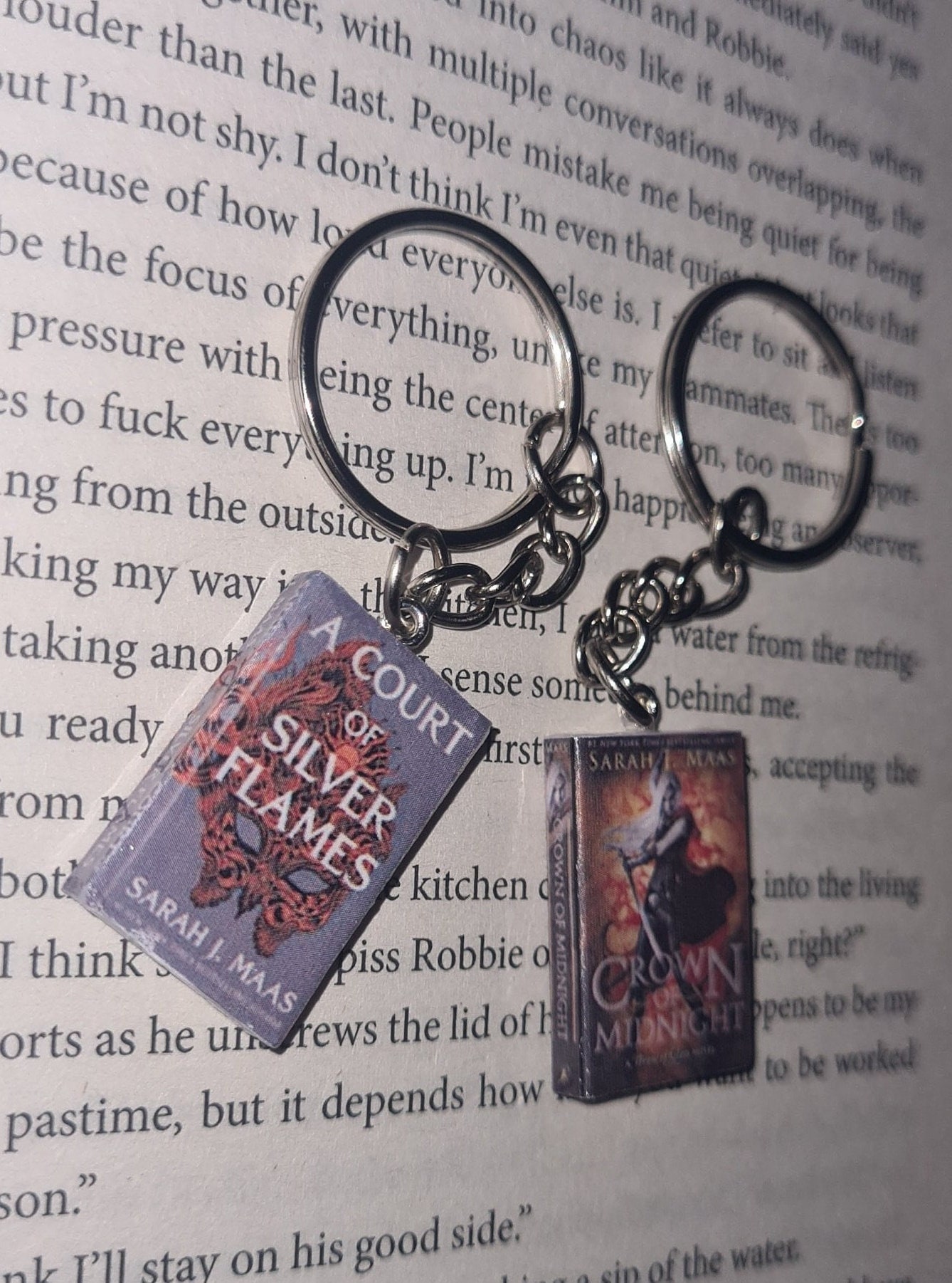 Book Keyring - Etsy UK