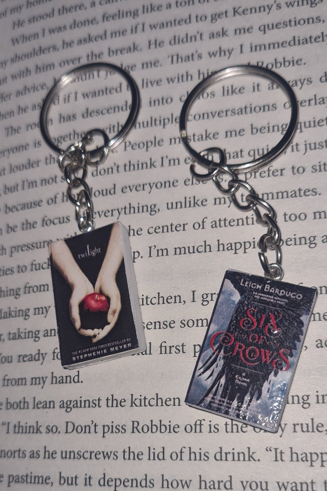 Book Keyring - Etsy UK