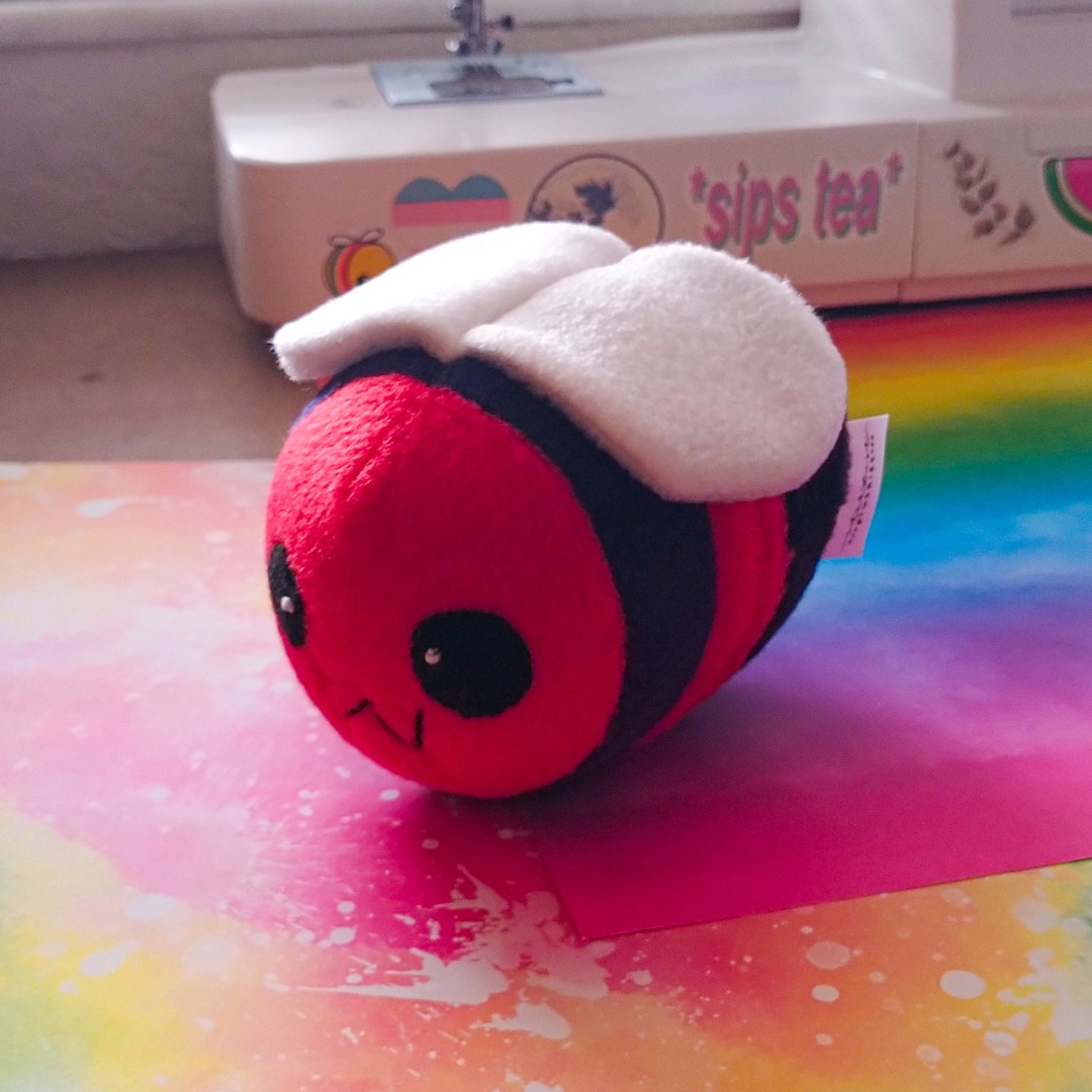 Polyamorous Pride Bee LGBTQ Pride Flag Plush - Etsy