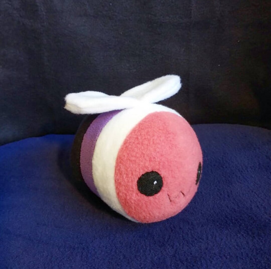 Genderfluid Pride Bee LGBTQ Pride Flag Plush - Etsy