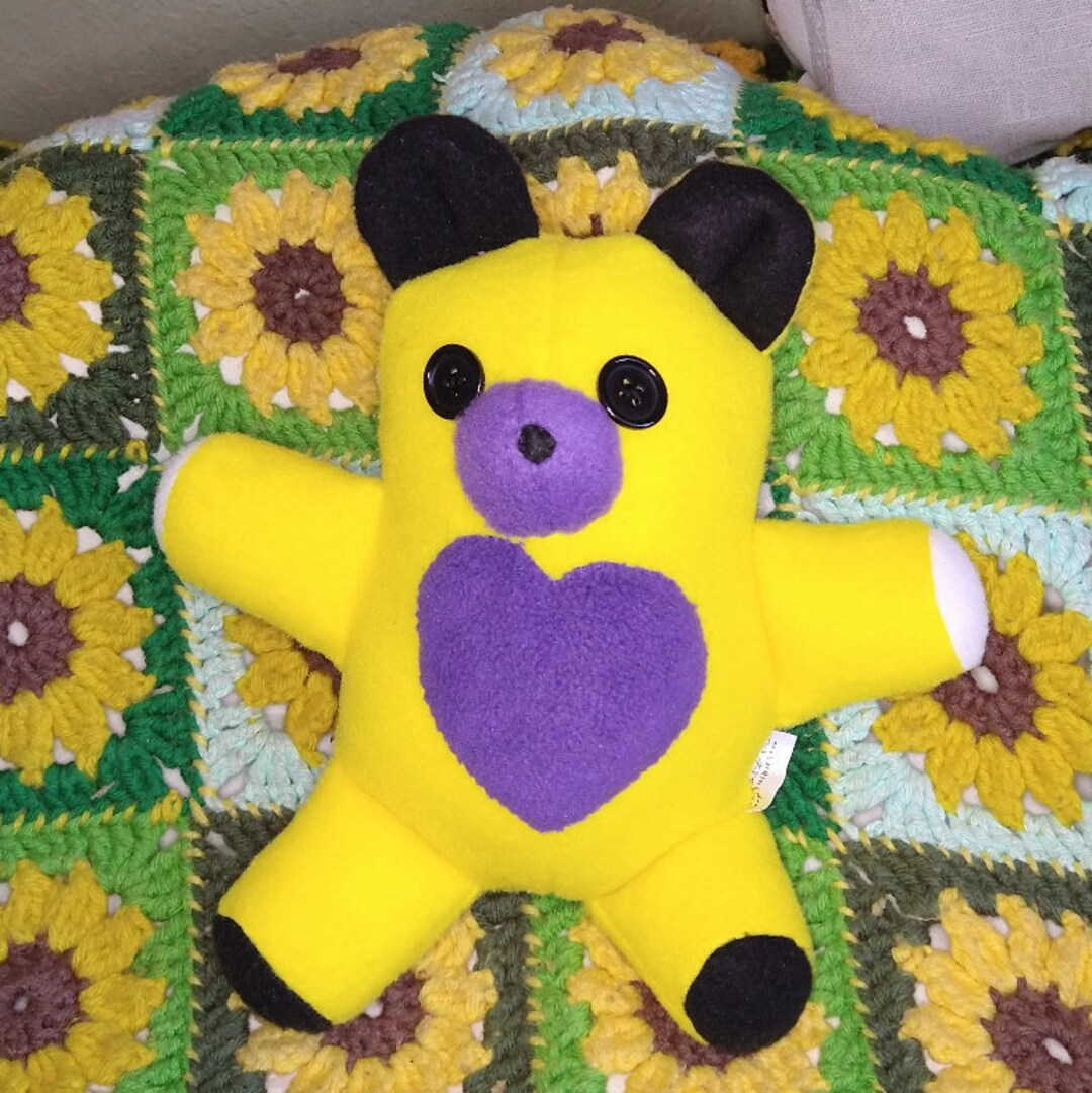Nonbinary Pride Bear LGBTQ Pride Flag Plush - Etsy