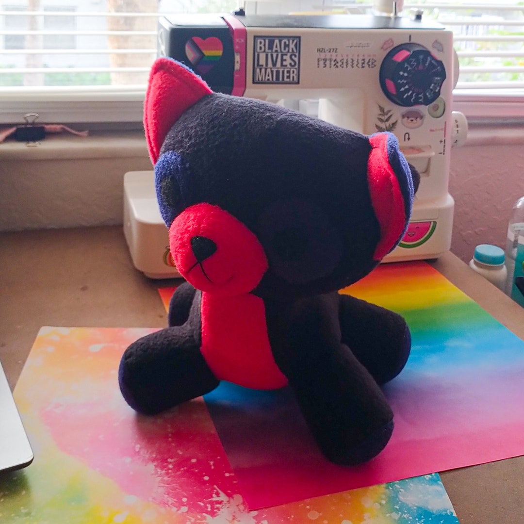 Polyamorous Pride Red Panda LGBTQ Pride Flag Plush - Etsy