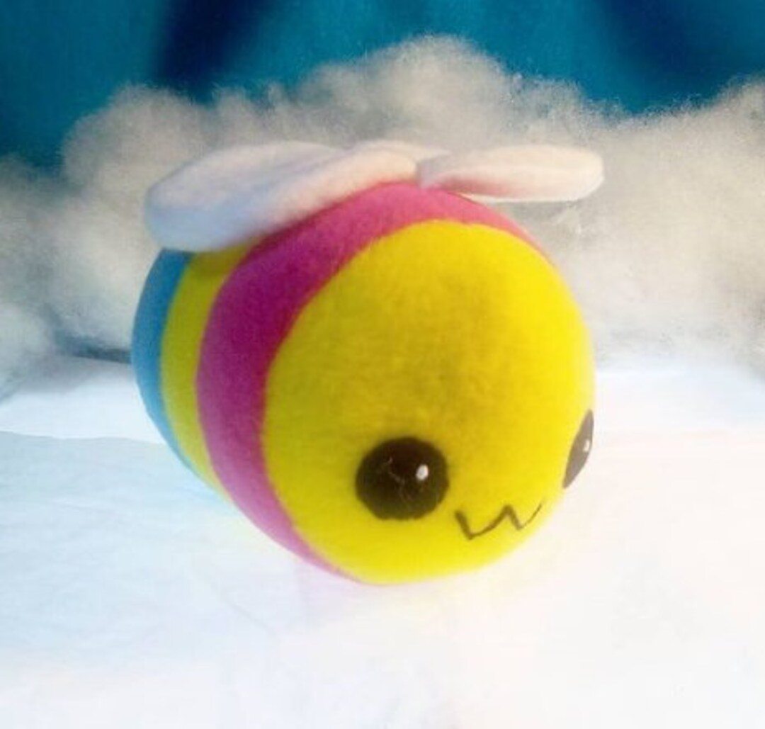 Pansexual Pride Bee LGBTQ Pride Flag Plush - Etsy