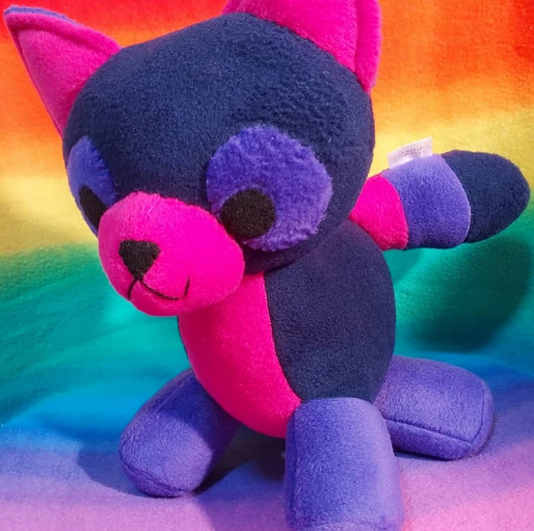 Bisexual Pride Red Panda LGBTQ Pride Flag Plush - Etsy