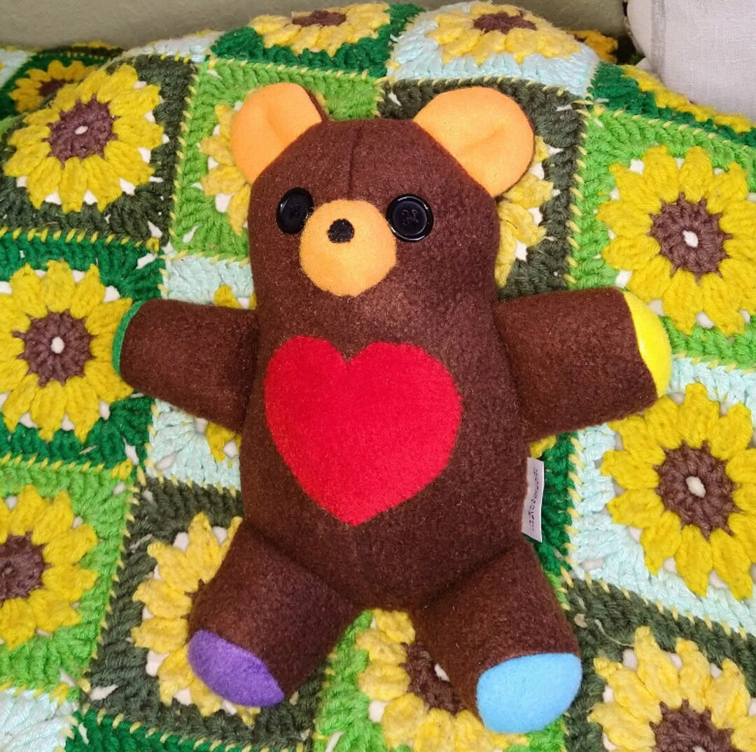 Queer POC Pride Bear LGBTQ Pride Flag Plush - Etsy