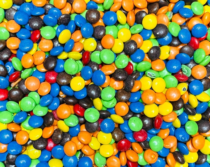 Dairy-free Candy Bits, Vegan Chocolate M&m-style Candy 1 LB Bag - Etsy
